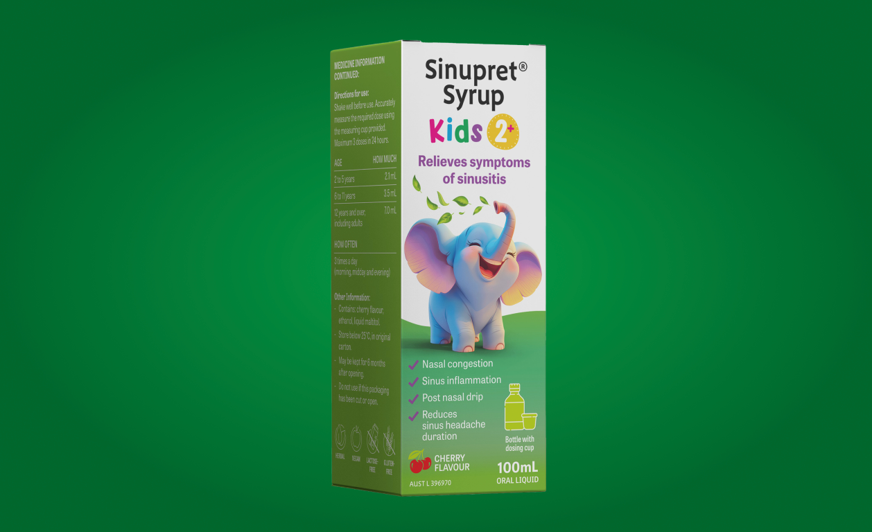 Sinupret® Syrup - children 2+